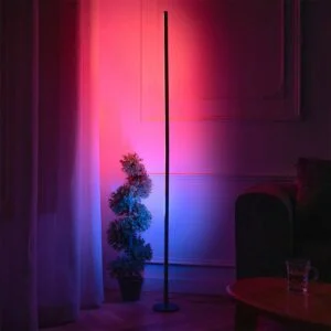 Lampadaire LED Halo Intelligent RGB - Éclairage LED Multicolore avec ...